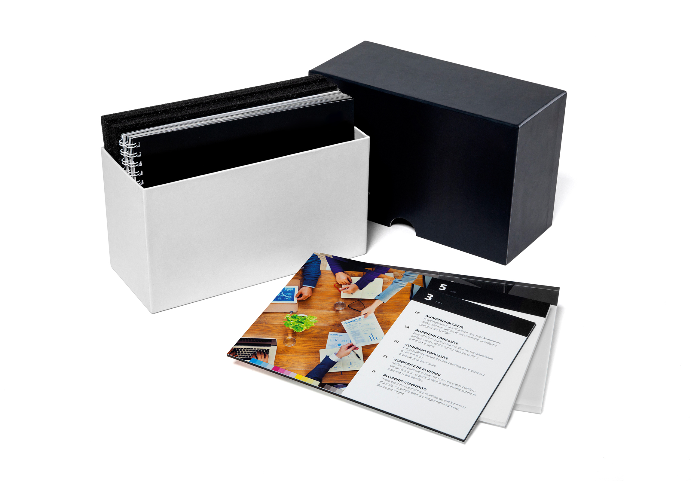 Neutrale sample box bestellen ∙ SAXOPRINT